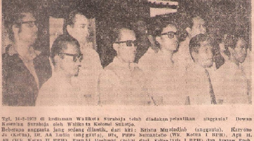 Cerita tentang Berdirinya Dewan Kesenian Surabaya Tahun 1971 ...